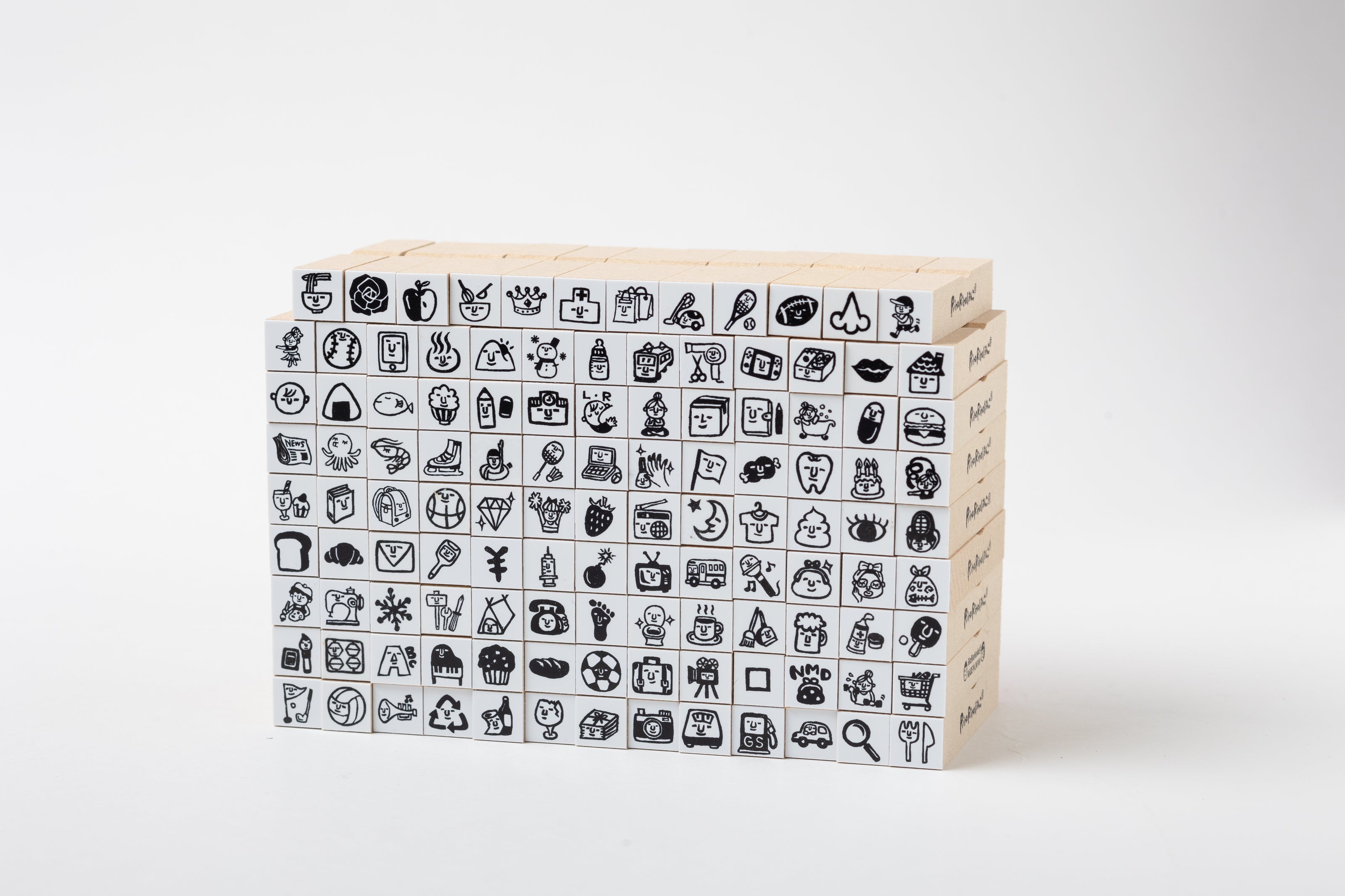 Express Your Creativity: 10mm Rubber Stamps Collection