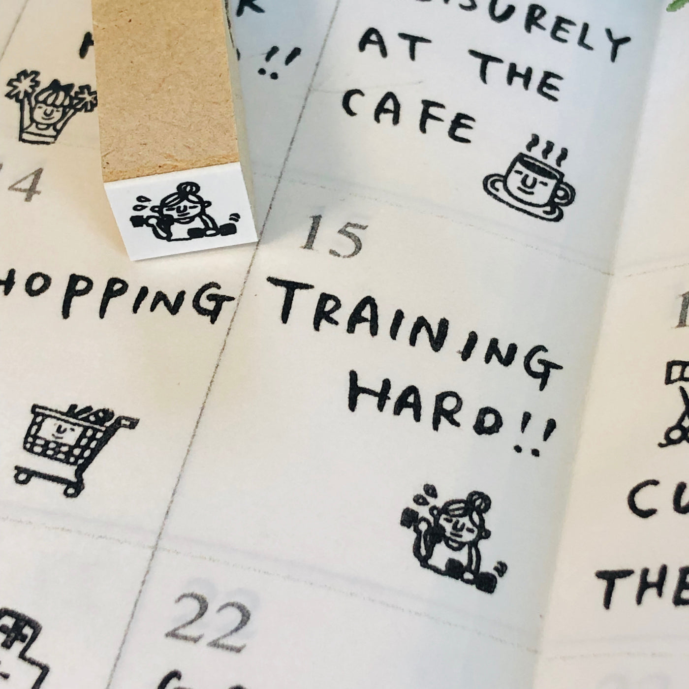 10mm Square Number Set